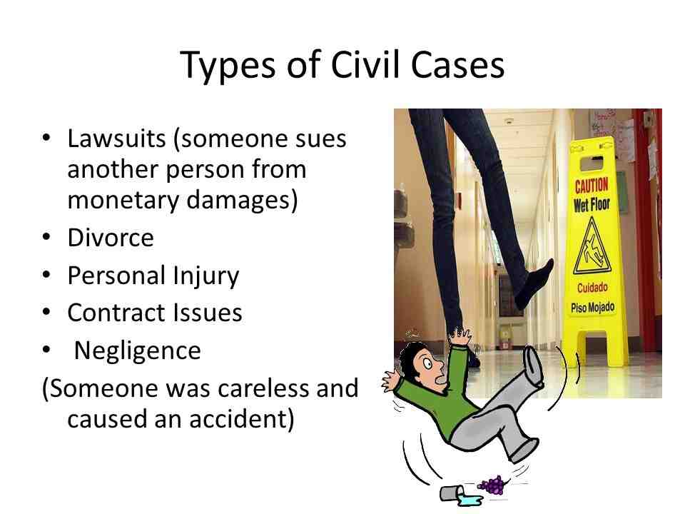 What Are The Three Most Common Types Of Civil Cases San Diego Court Reporting